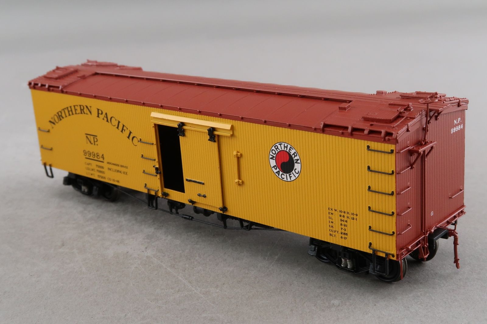 HO Brass Model - W&R Version 5 NP Northern Pacific LCL Less Than Car ...