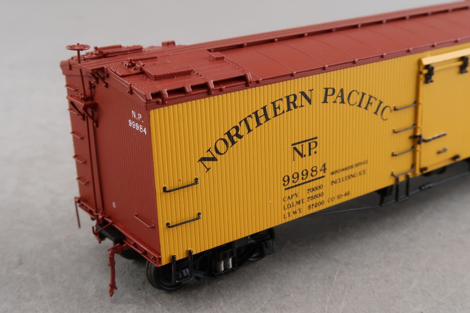 HO Brass Model - W&R Version 5 NP Northern Pacific LCL Less Than Car ...