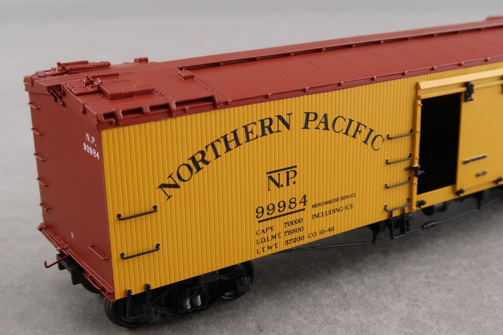 HO Brass Model - W&R Version 5 NP Northern Pacific LCL Less Than Car ...