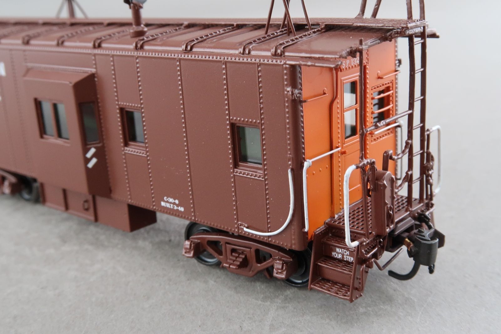 HO Brass Model - CIL 2404.1 SP Southern Pacific C-30-6 Caboose Bay ...