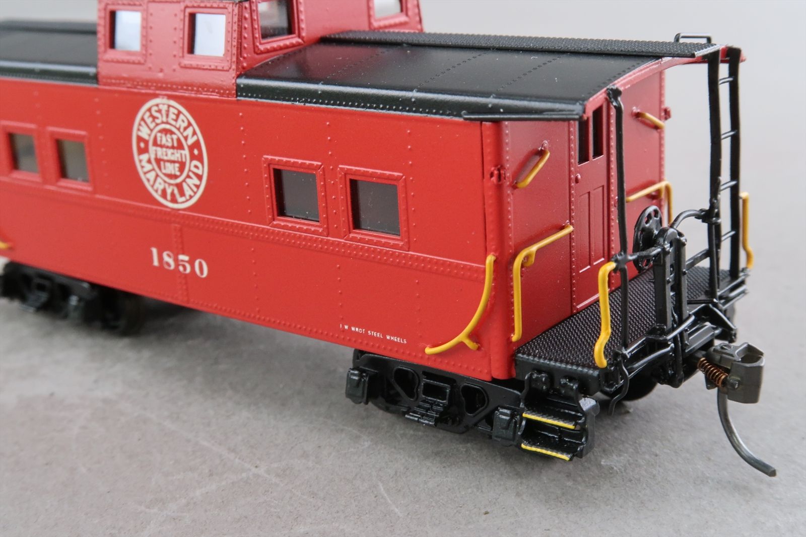 HO Brass Model - OMI 1253 WM Western Maryland Steel Caboose #1850 ...
