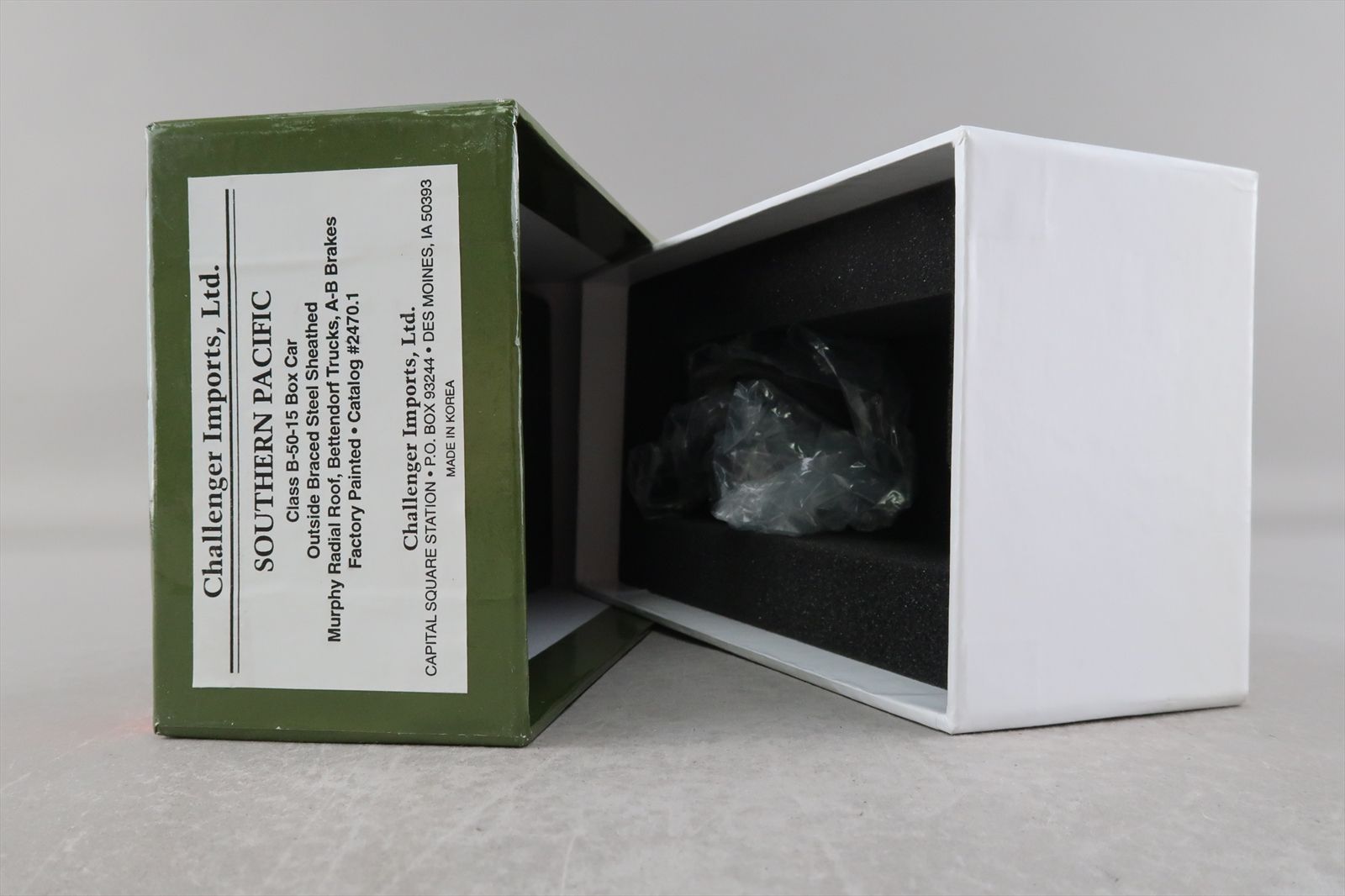 HO Brass Model - CIL 2470.1 SP Southern Pacific B-50-15 Outside Braced ...