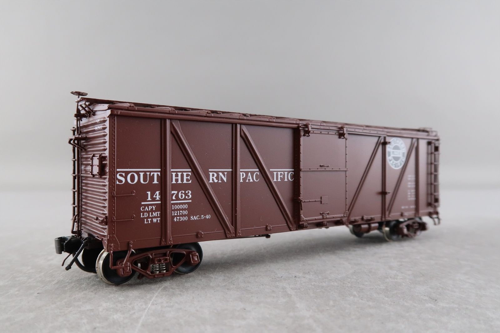 HO Brass Model - CIL 2470.1 SP Southern Pacific B-50-15 Outside Braced ...