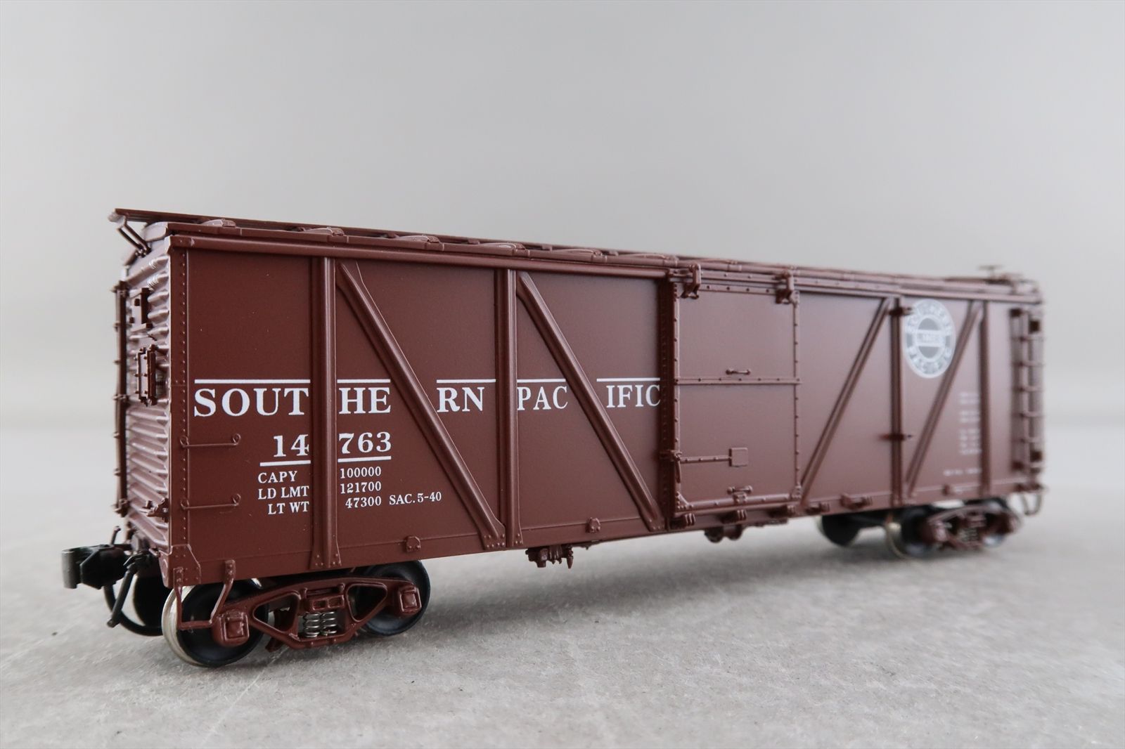 HO Brass Model - CIL 2470.1 SP Southern Pacific B-50-15 Outside Braced ...