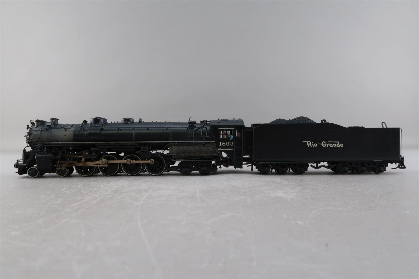 HO Brass Model - OMI 1589.1 D&RGW Rio Grande M-68 4-8-4 #1803 - F/P + Pro Weathered by Jerry ...