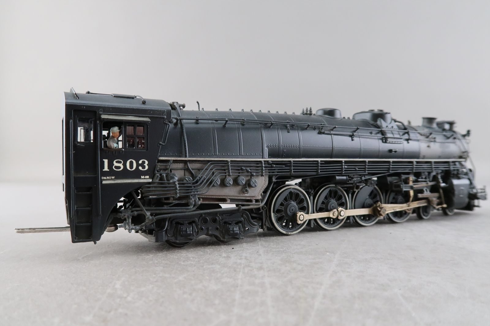 HO Brass Model - OMI 1589.1 D&RGW Rio Grande M-68 4-8-4 #1803 - F/P ...