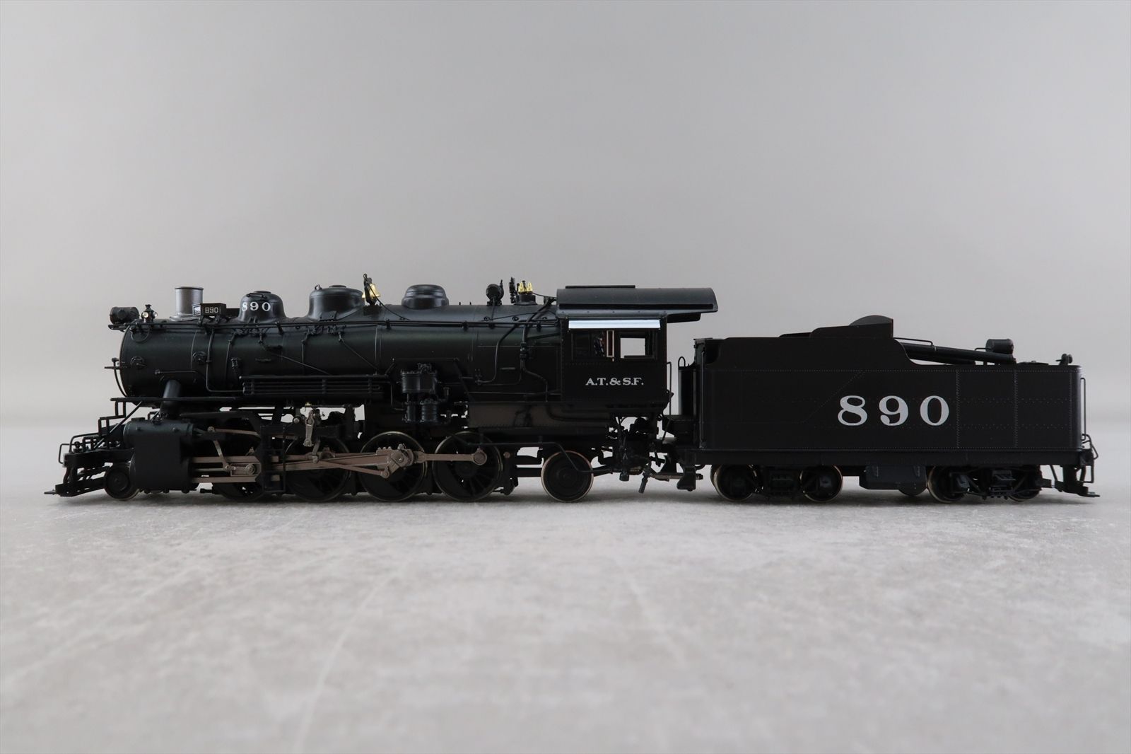 HO Brass Model - DP 3900 AT&SF Santa Fe 2-8-2 Mikado Coal Tender #890 ...