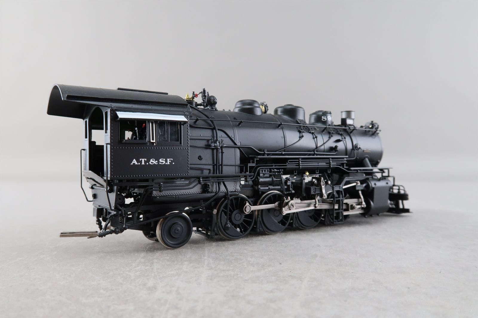HO Brass Model - DP 3900 AT&SF Santa Fe 2-8-2 Mikado Coal Tender #890 ...
