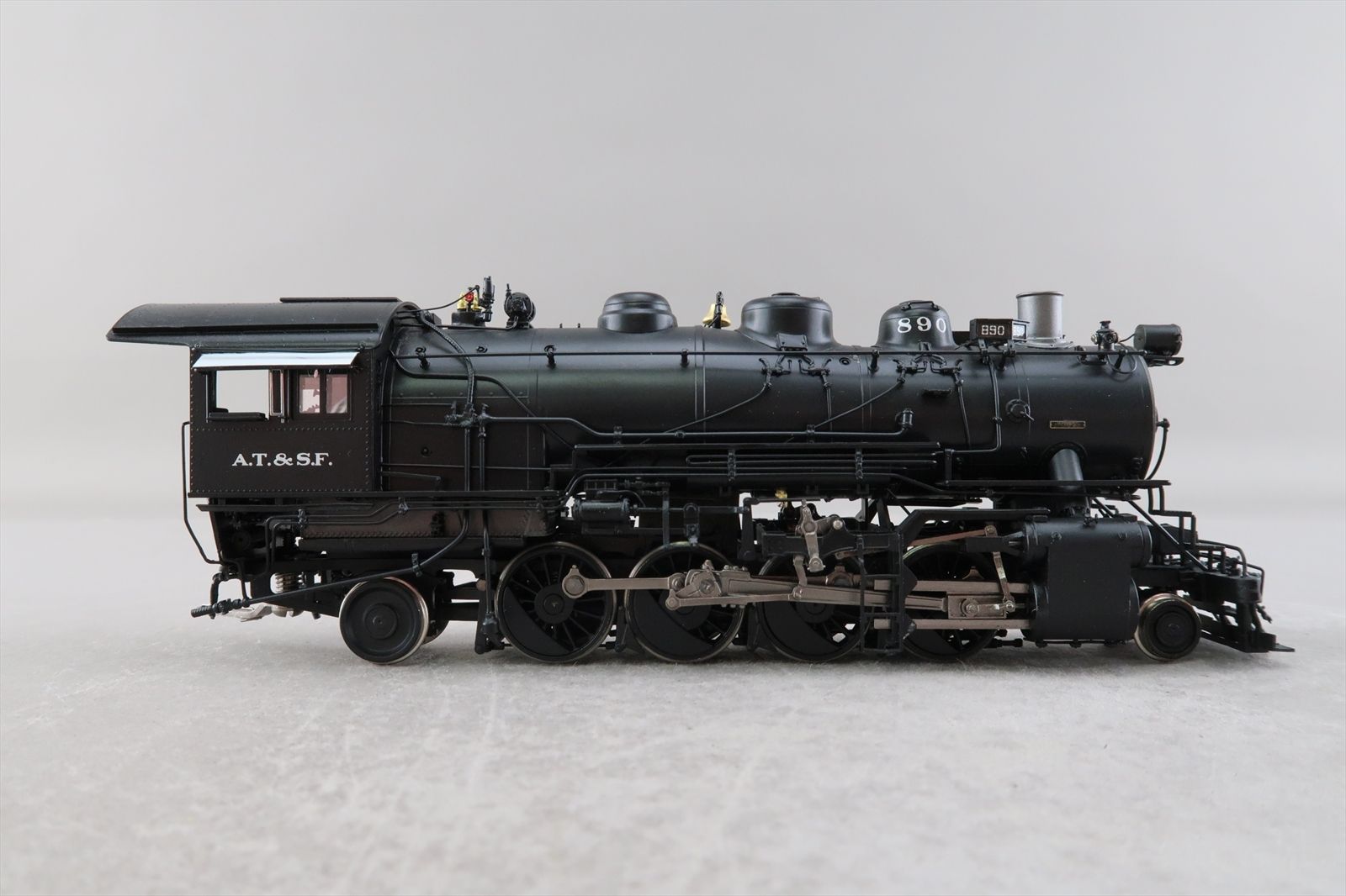 HO Brass Model - DP 3900 AT&SF Santa Fe 2-8-2 Mikado Coal Tender #890 ...