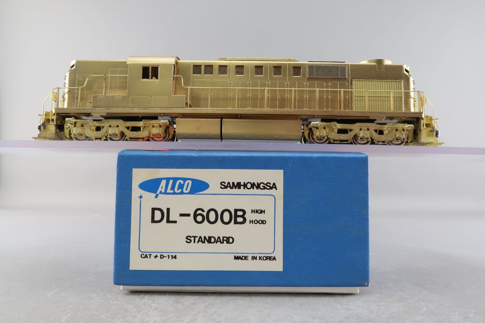 HO Brass Model - ALCO D-114 Standard DL600B High Hood - Unpainted ...