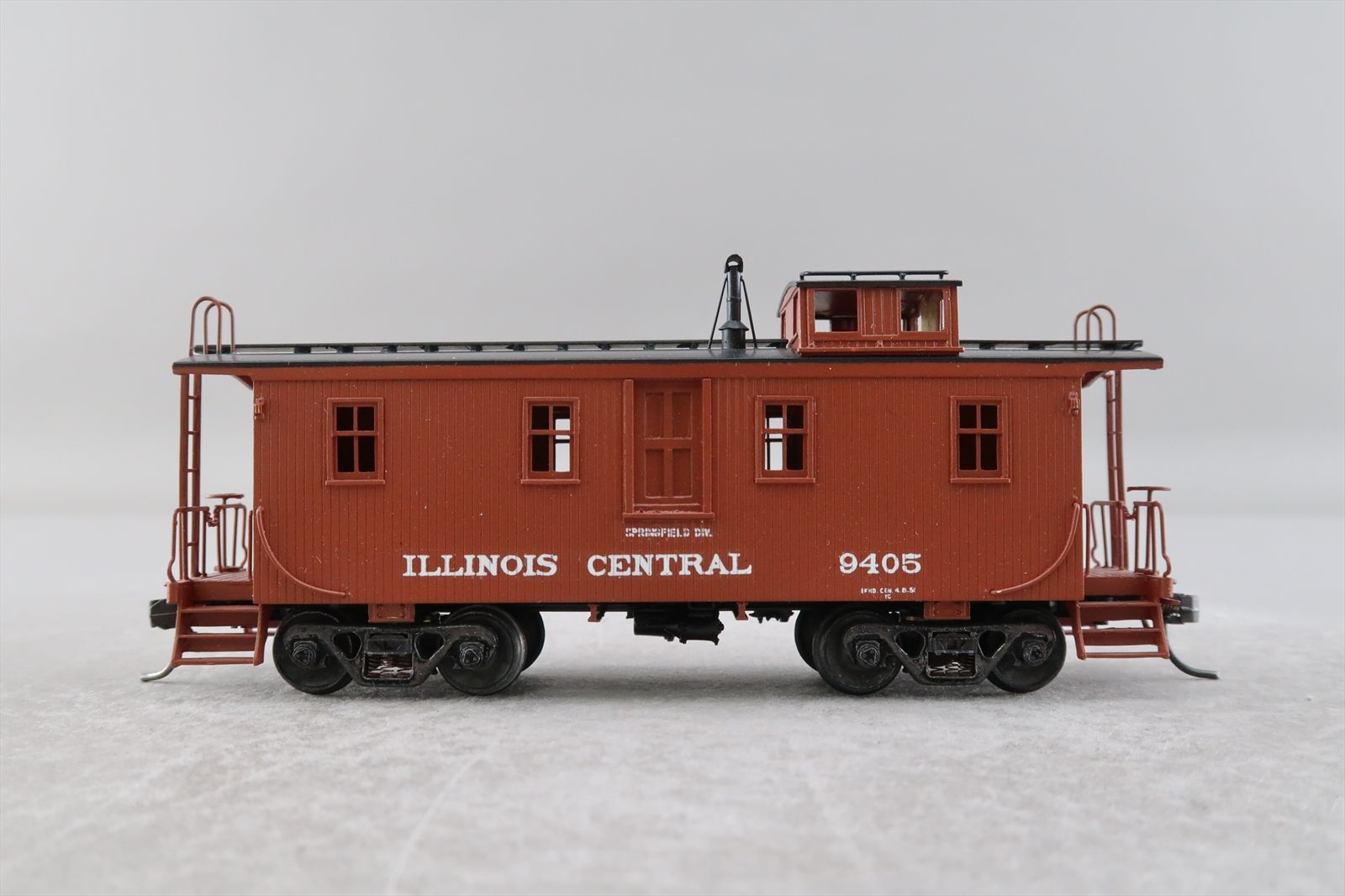 HO Brass Model - PFM IC Illinois Central Wood Caboose #9405 - F/P ...