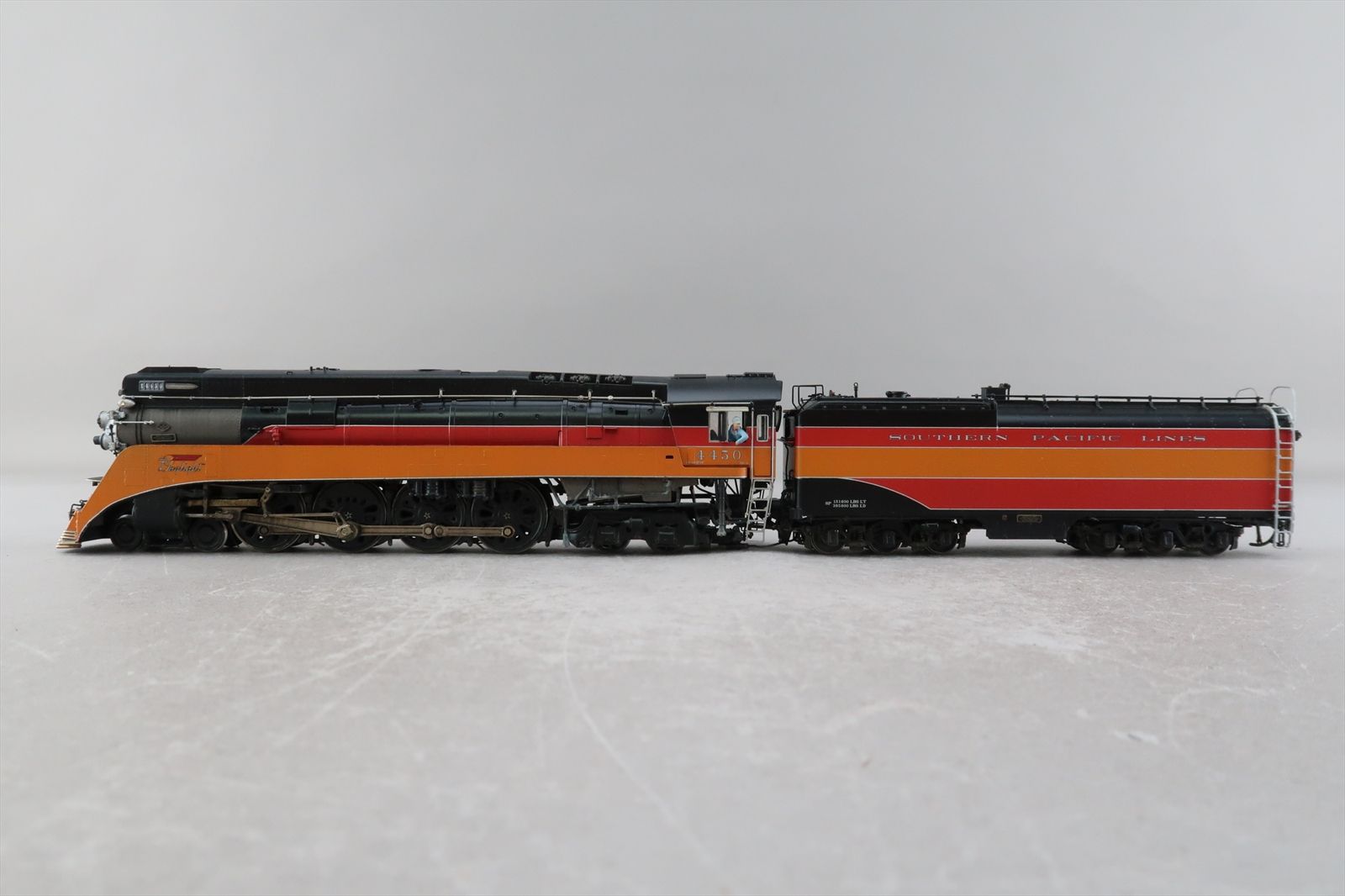 HO Brass Model - CIL 2426.1 SP Southern Pacific GS-4 4-8-4 Daylight ...