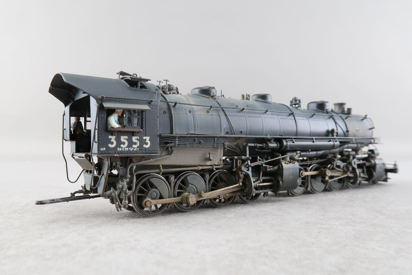 HO Brass Model - W&R Version 2 UP Union Pacific 2-8-8-0 Bull Moose ...