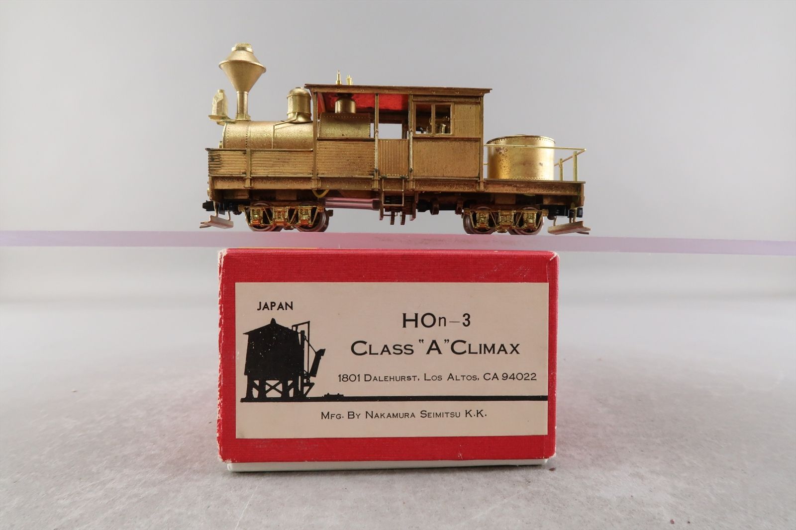 HOn3 Brass Model - WMC Climax Class A - Horizontal Boiler - Wooden ...