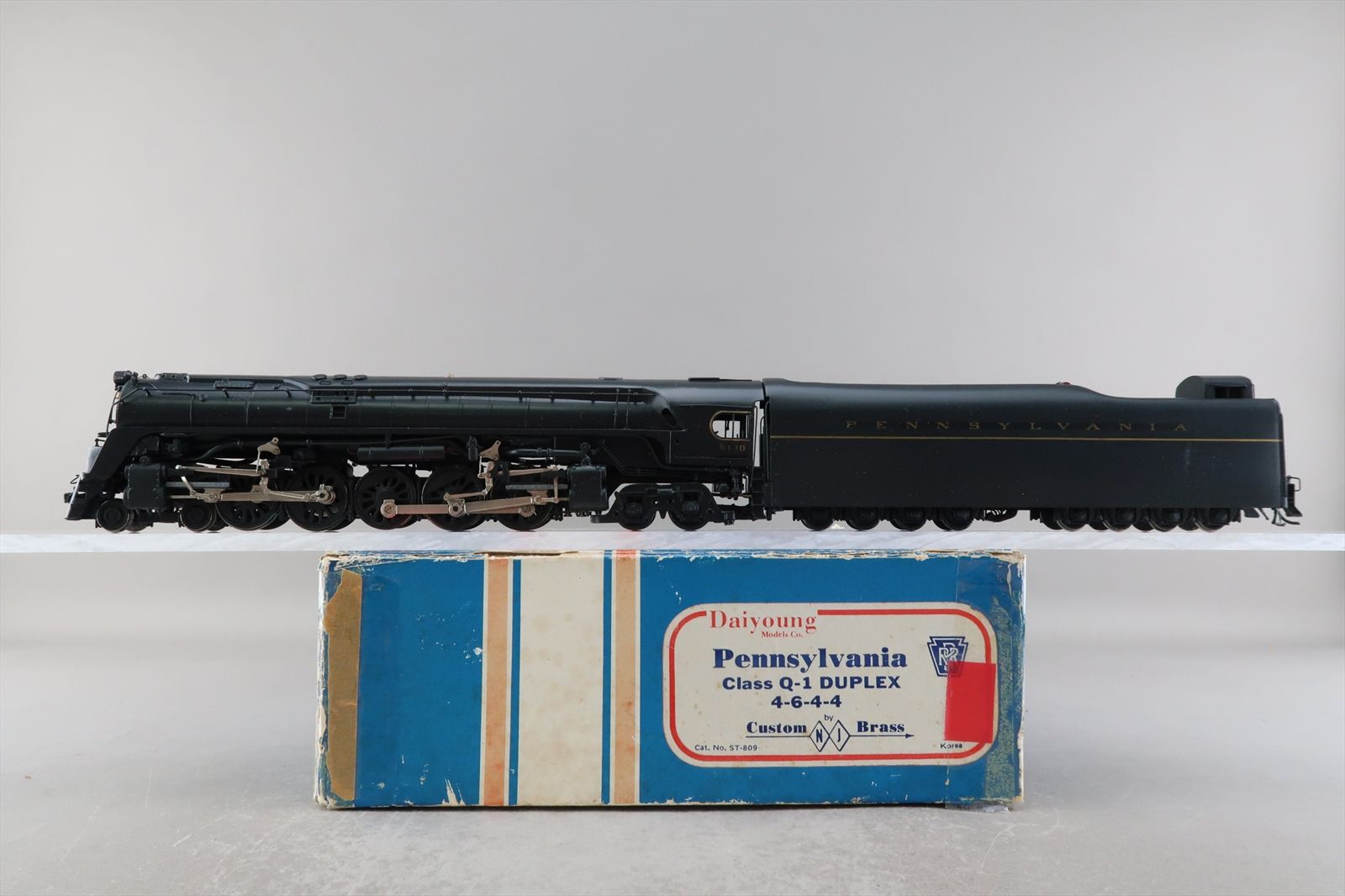 HO Brass Model - NJCB ST-809 PRR Pennsylvania Q-1 Duplex 4-6-4-4 #6130 ...