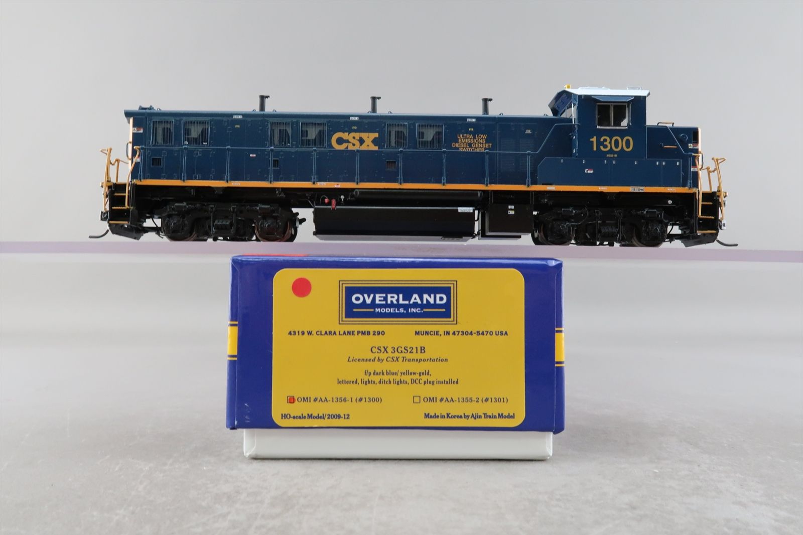 HO Brass Model - OMI AA-1356-1 CSX 3GS21B GENSET #1300 - F/P - 2009 Run ...