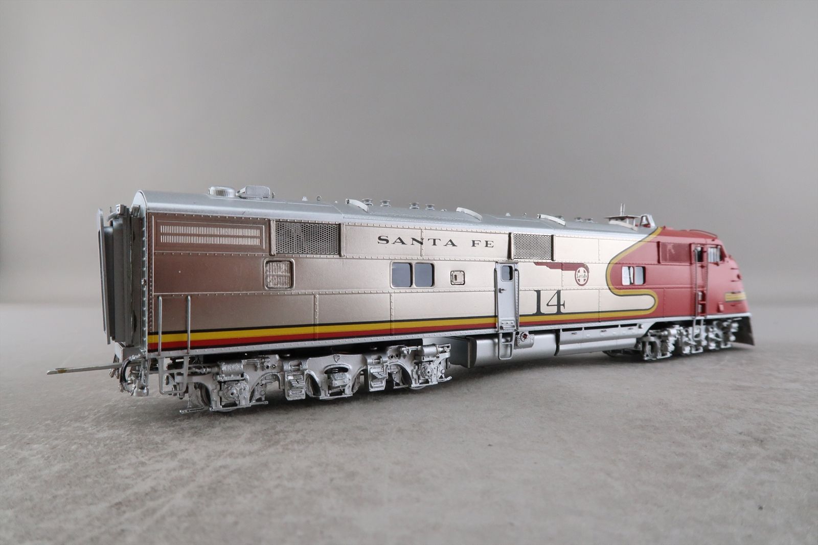 HO Brass Model - OMI 5865 AT&SF Santa Fe E6 E6A #14 - F/Plated + Custom ...