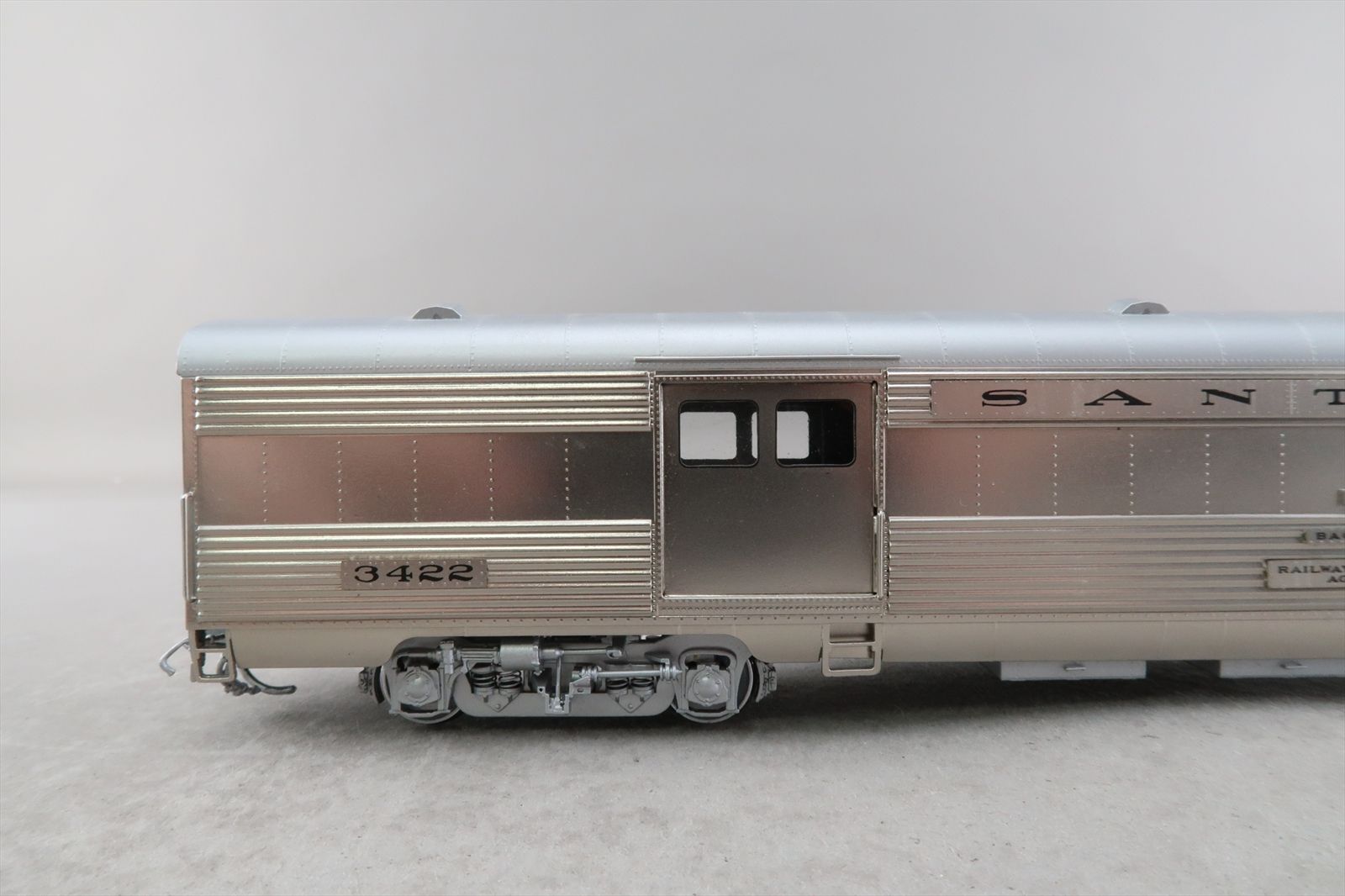 HO Brass Model - OMI 3499.1 AT&SF SF Santa Fe Baggage Car #3422 - F/P ...