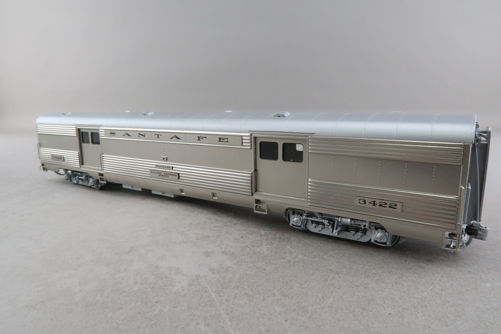 HO Brass Model - OMI 3499.1 AT&SF SF Santa Fe Baggage Car #3422 - F/P ...