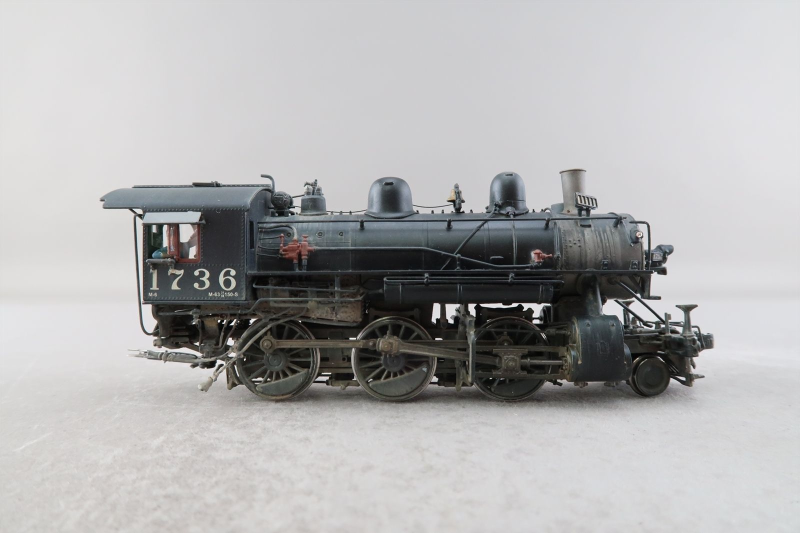 HO Brass Model - PSC 17368-1 SP Southern Pacific 2-6-0 M-6 #1736 - F/P ...