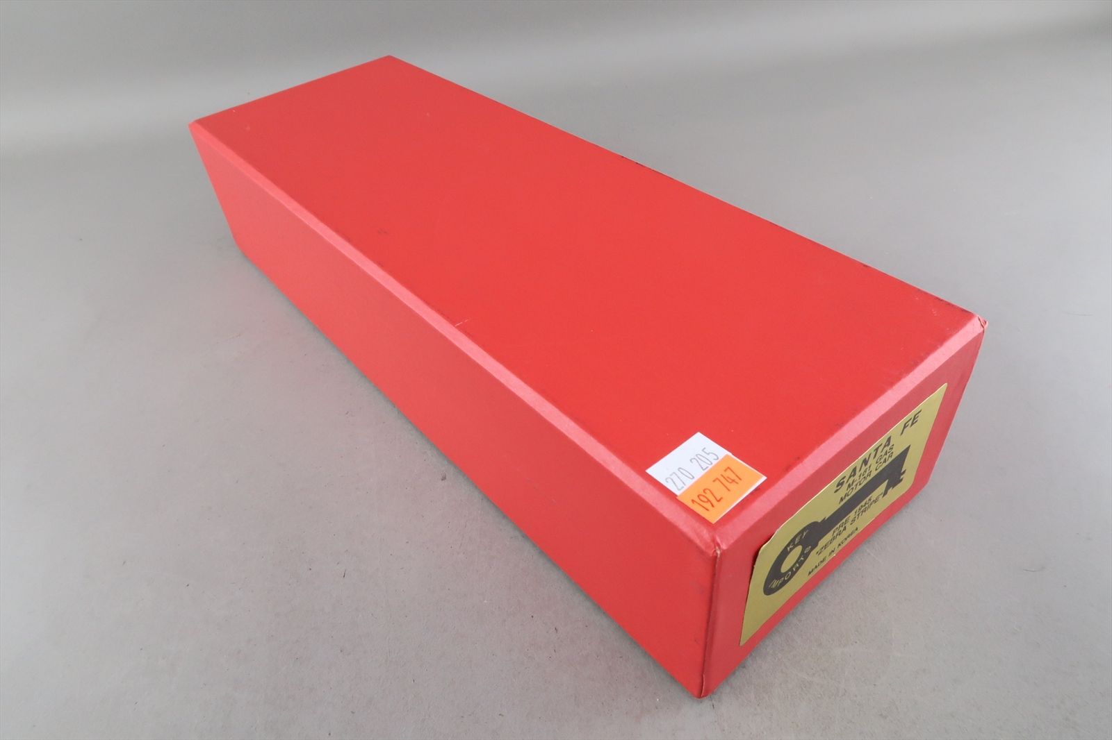 HO Brass Model - Key AT&SF Santa Fe EMD Motor Car Gasoline Zebra Stripe ...