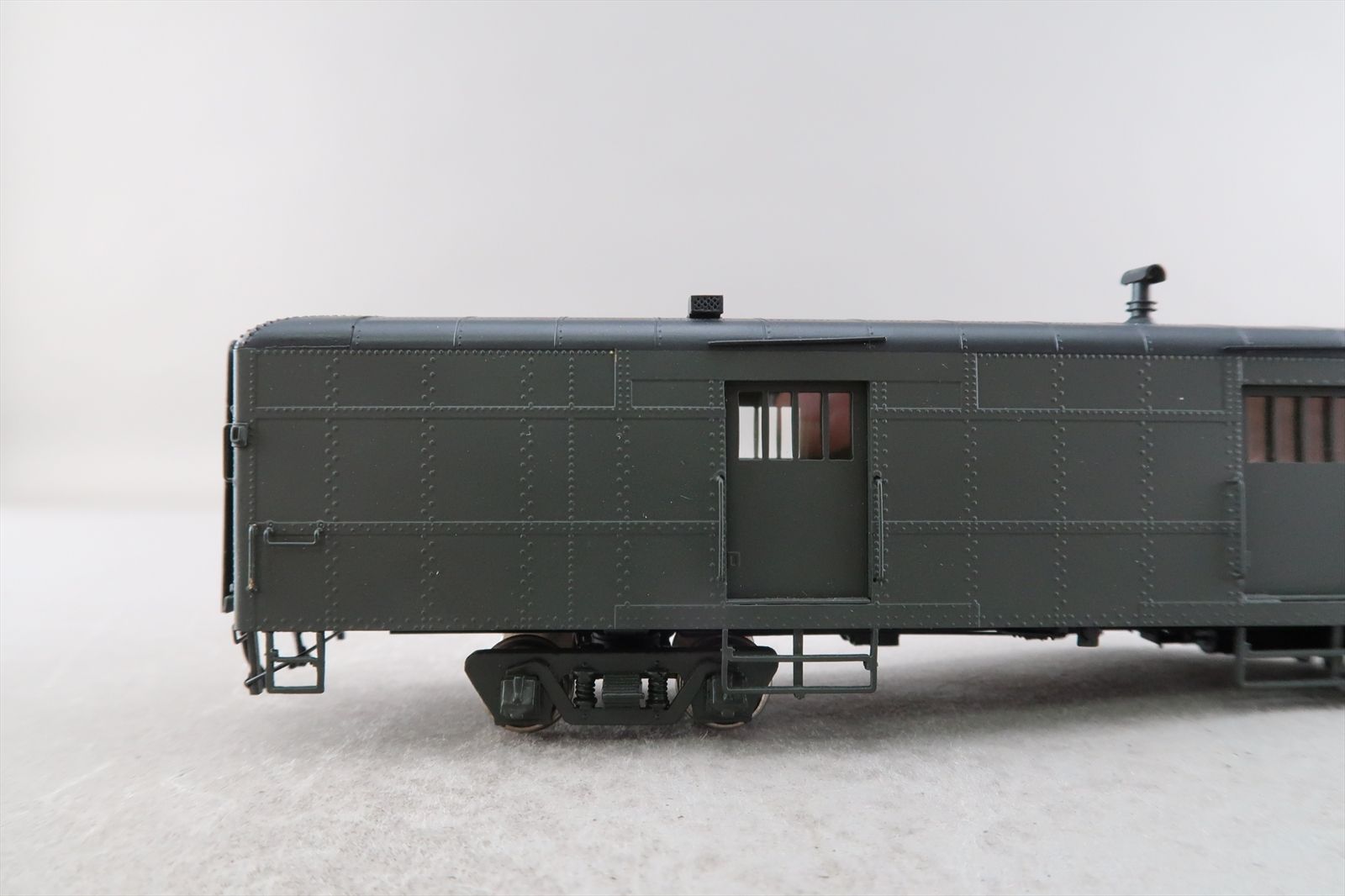 HO Brass Model - Key AT&SF Santa Fe EMD Motor Car Gasoline Zebra Stripe ...