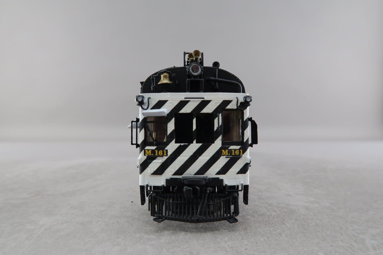 HO Brass Model - Key AT&SF Santa Fe EMD Motor Car Gasoline Zebra Stripe ...