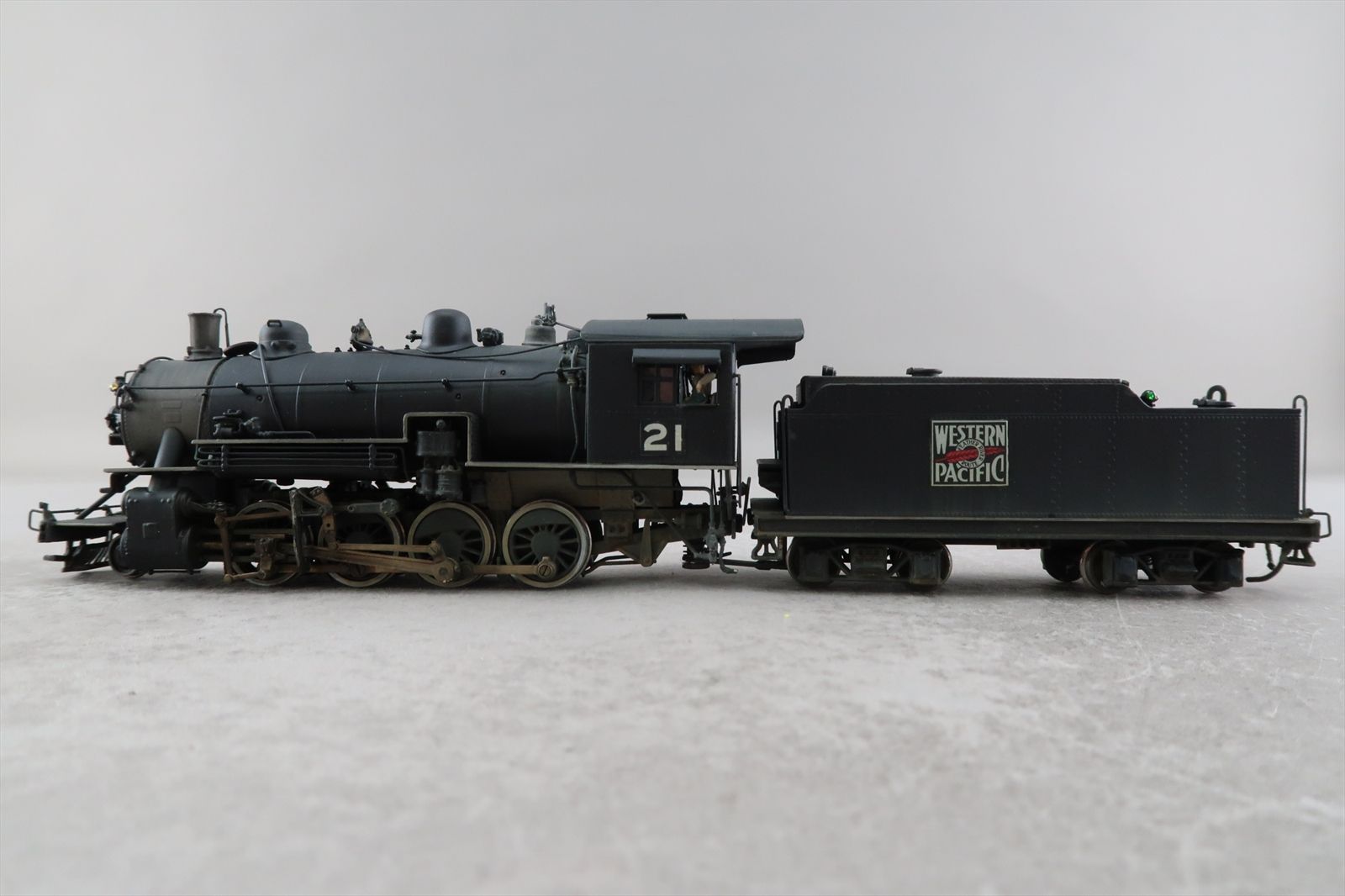 HO Brass Model - SS Sunset WP Western Pacific 2-8-0 #21 - Pro Paint ...