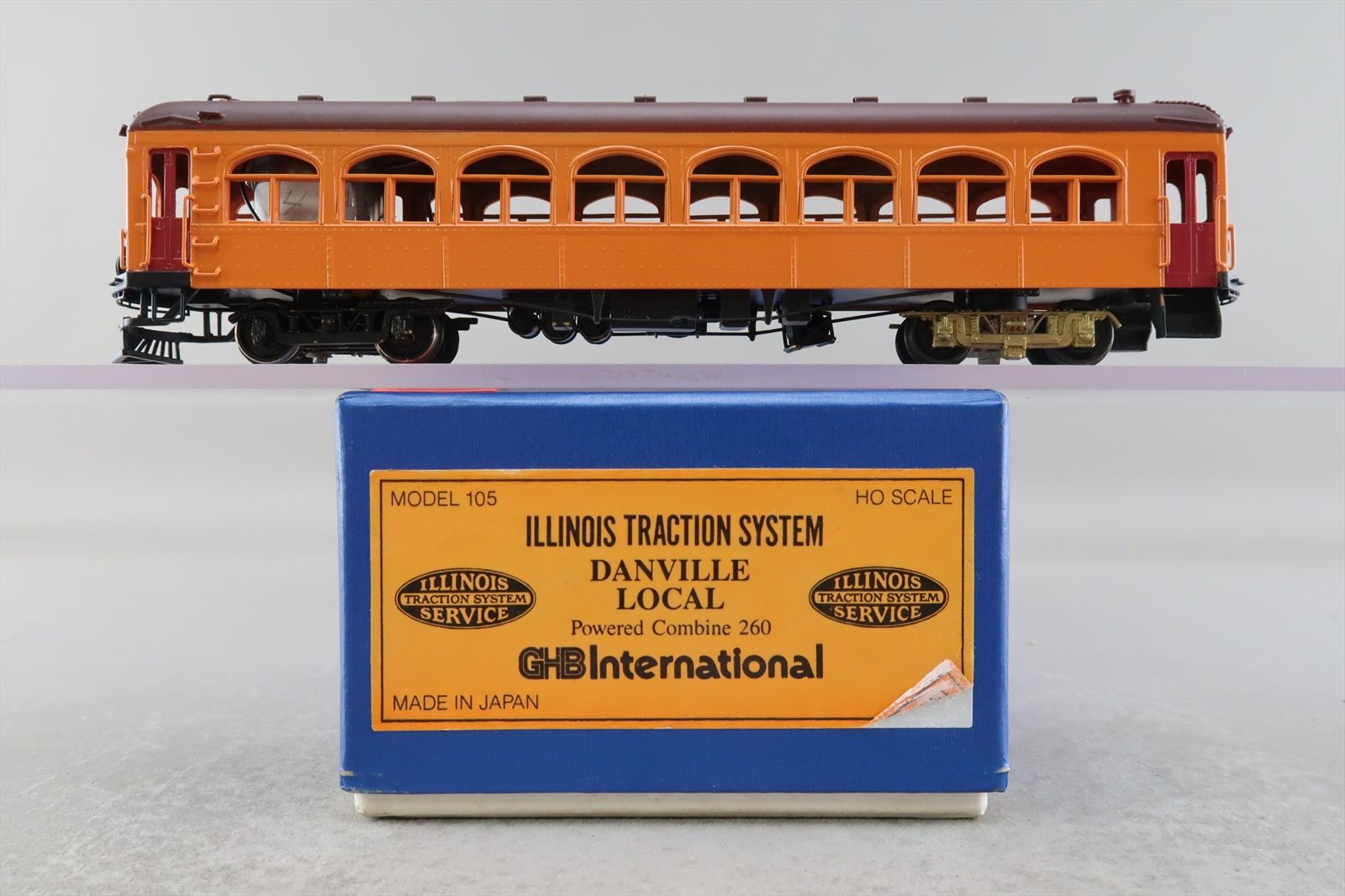 HO Brass Model - GHB 105 ITS Illinois Traction System Service Danville ...
