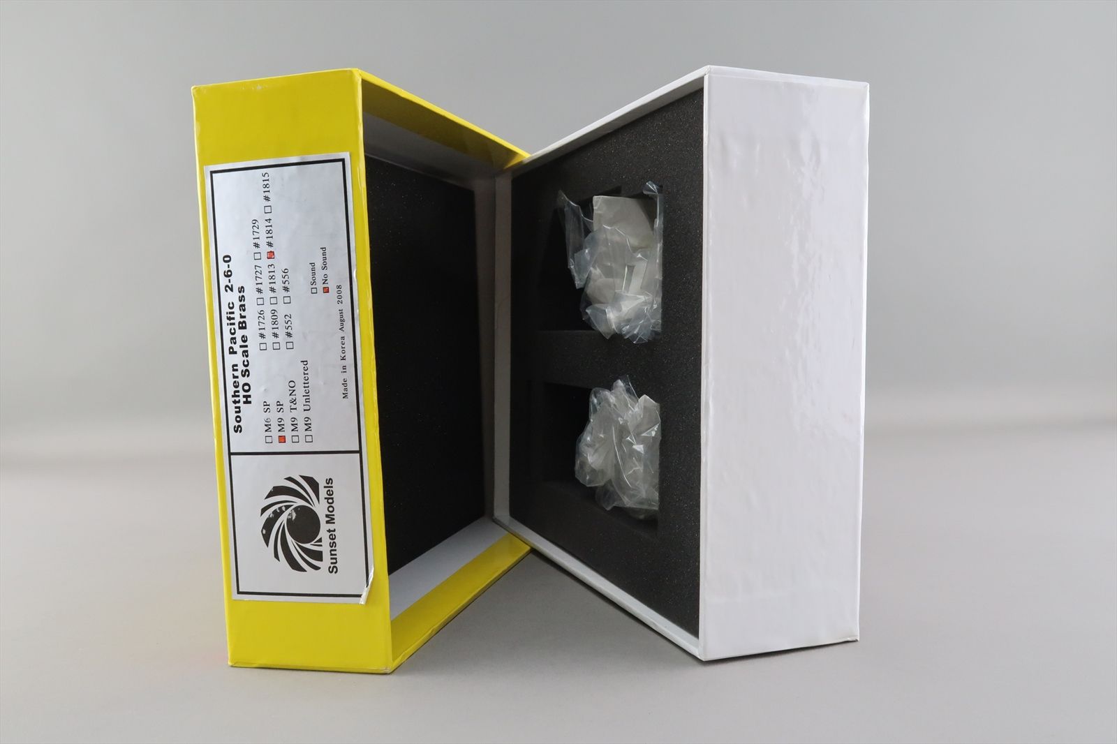 HO Brass Model - SS Sunset SP Southern Pacific 2-6-0 #1814 - F/P - 2008 Run - Made in Korea