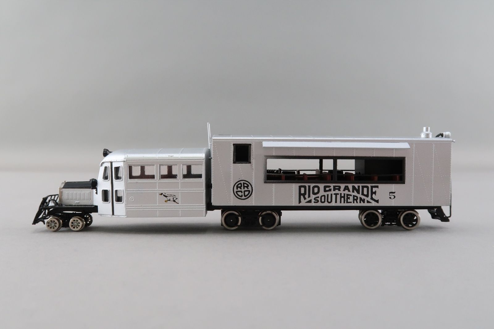 HOn3 Brass Model - PSC 17260-1 RGS Rio Grande Southern Goose Wayne Bus ...
