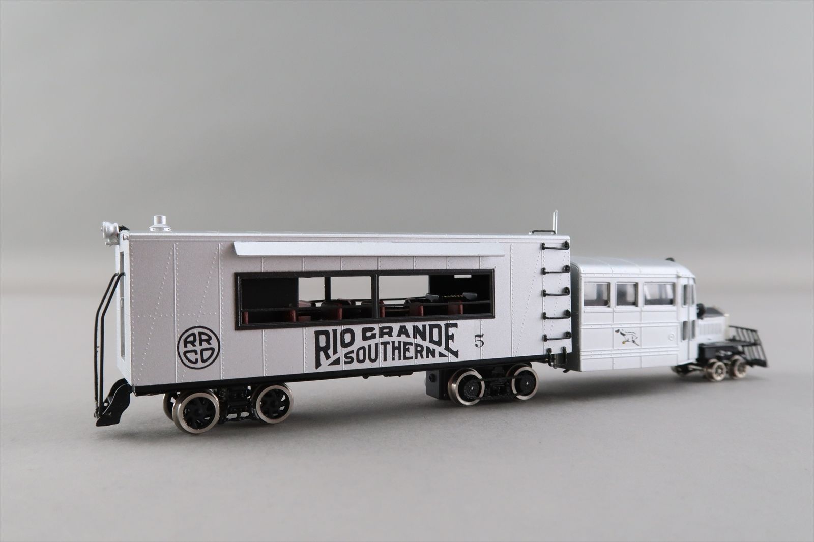 HOn3 Brass Model - PSC 17260-1 RGS Rio Grande Southern Goose Wayne Bus ...