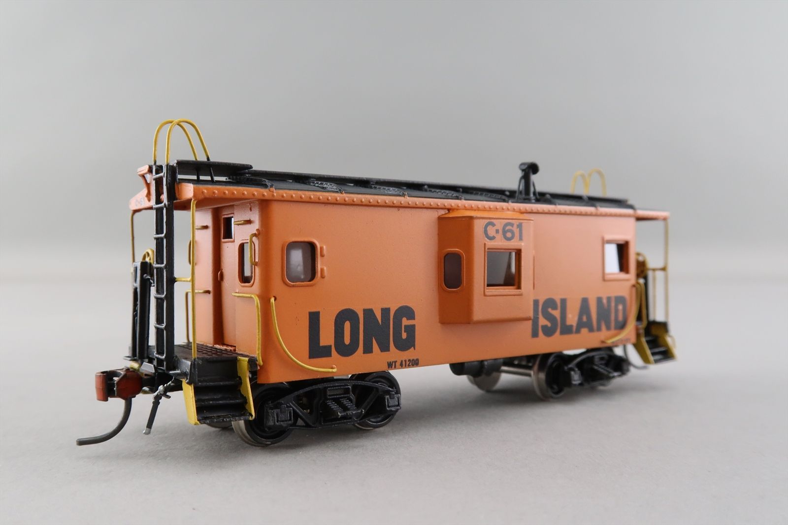 HO Brass Model - NJCB RS-669 LIRR Long Island N22B Bay Window Caboose # ...
