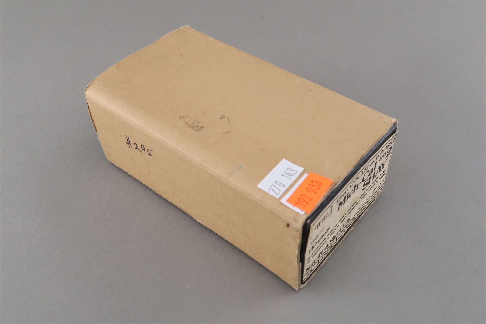 HO Brass Model - NWSL Mich-Cal Shay 13-Ton #2 - Unpainted - 1981 Run - JDL