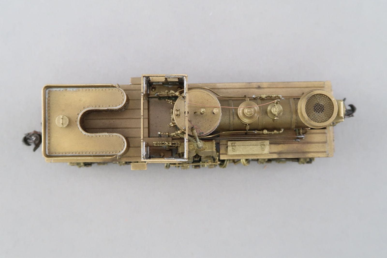 HO Brass Model - NWSL Mich-Cal Shay 13-Ton #2 - Unpainted - 1981 Run - JDL
