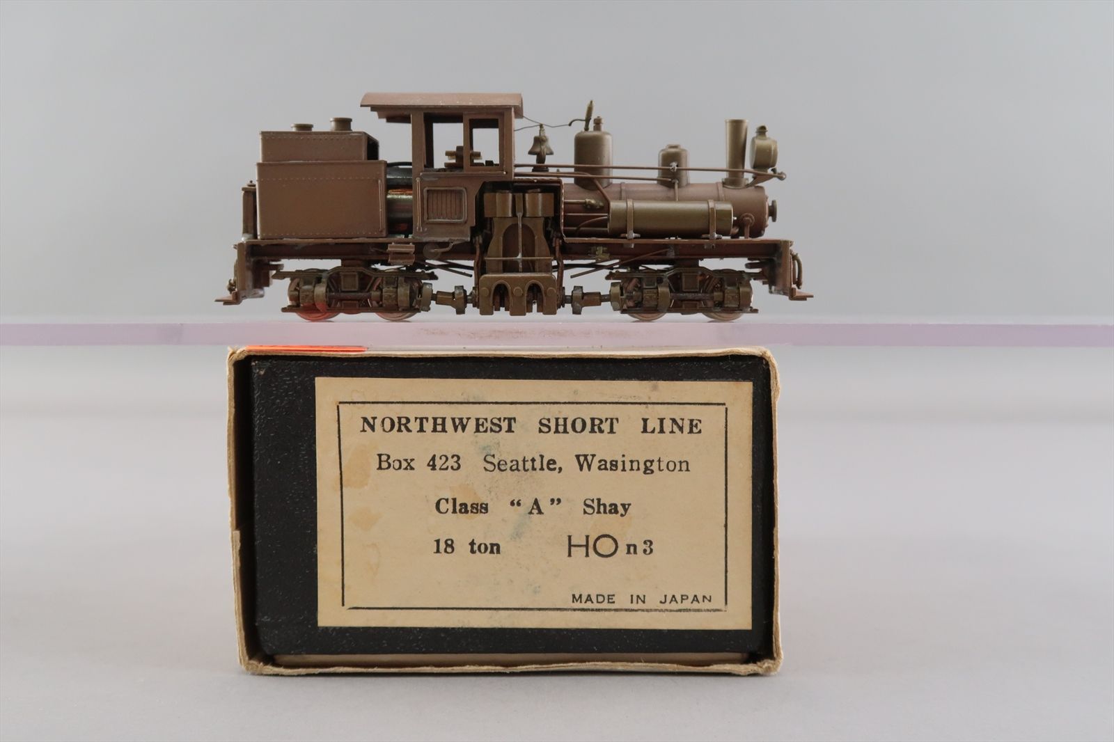 HOn3 Brass Model - NWSL Class A 2 Truck 18 Ton Shay - Unpainted - 1973 ...