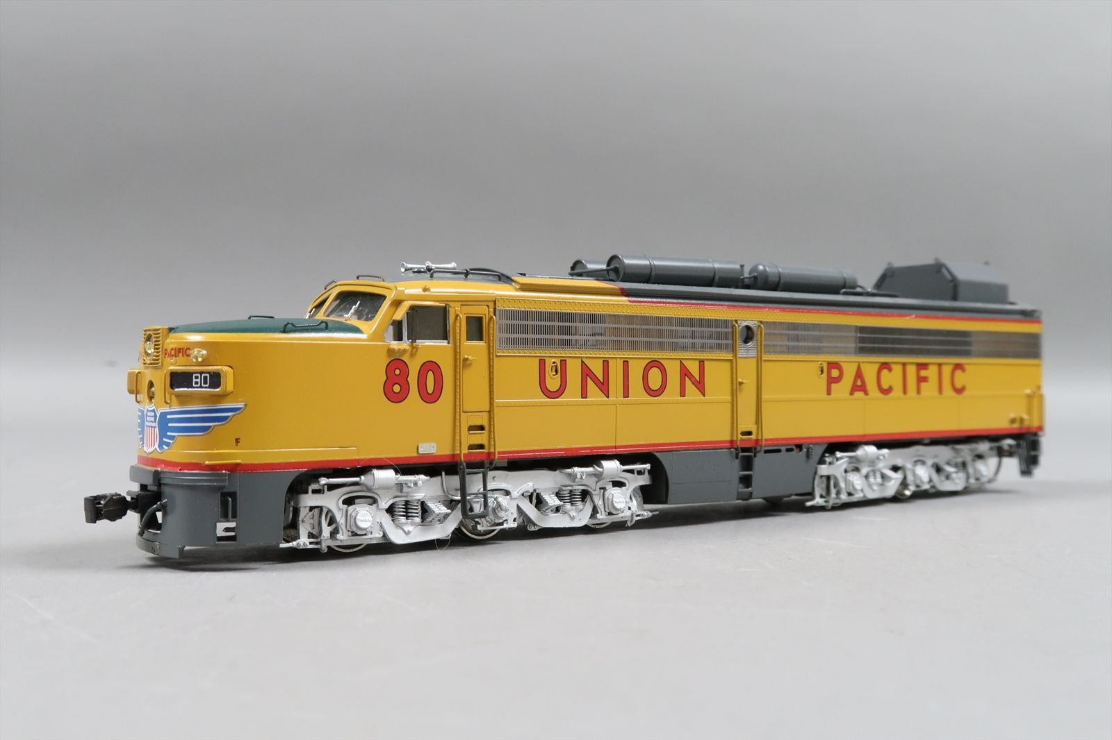 HO Brass Model - OMI 5096 UP Union Pacific Coal Turbine #80 - Pro Paint ...