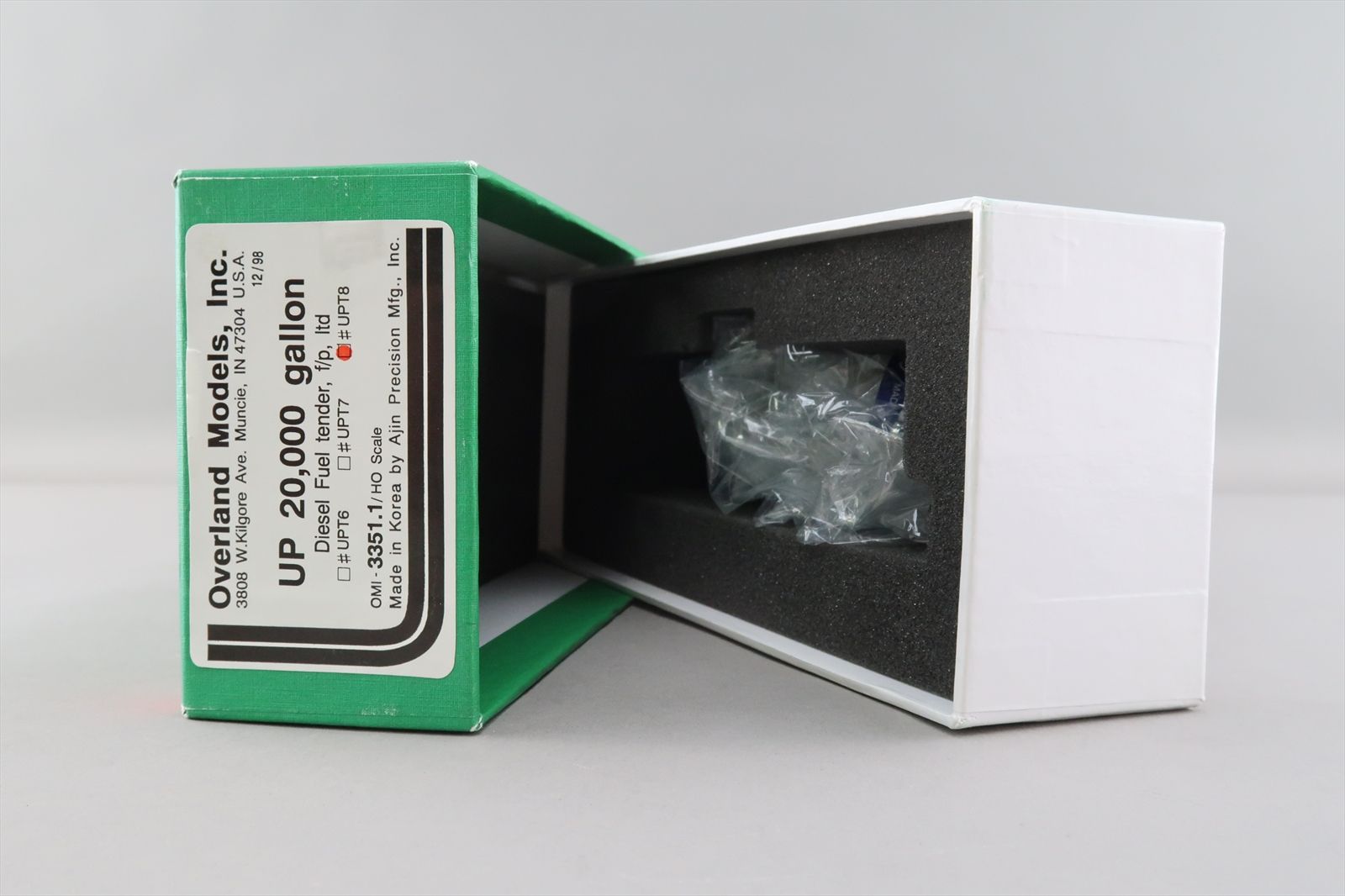 HO Brass Model - OMI 3351.1 UP UPT Union Pacific 20,000 Gallon Diesel ...