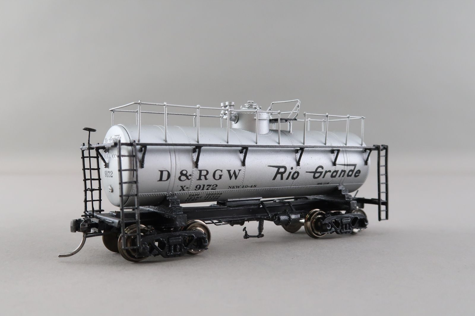 HO Brass Model - OMI 3000 D&RGW Rio Grande ex D&SL Water Tank Car w ...