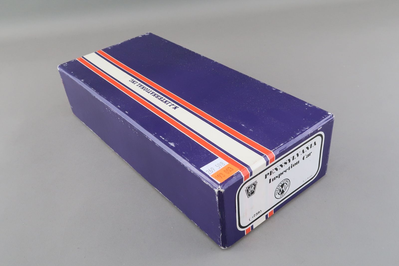 HO Brass Model - NJCB 739 PRR Pennsylvania Inspection Car - Unpainted ...