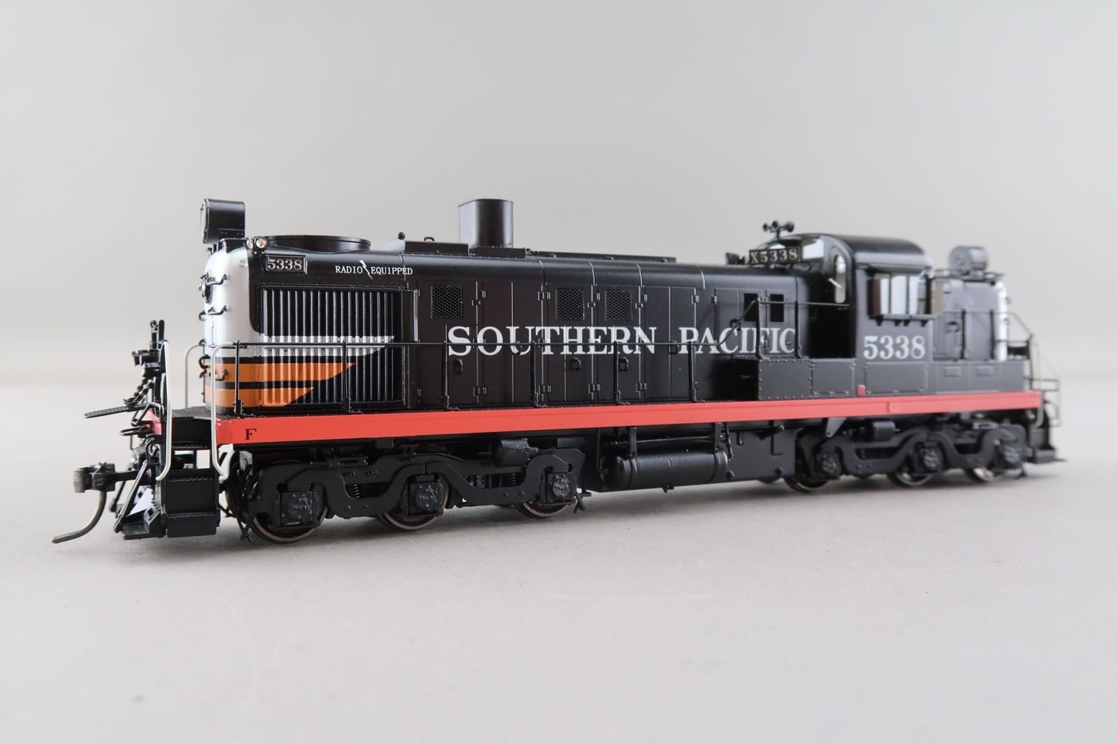 HO Brass Model - DP-8777.1 8777.1 SP Southern Pacific RSD-5 Black Widow ...