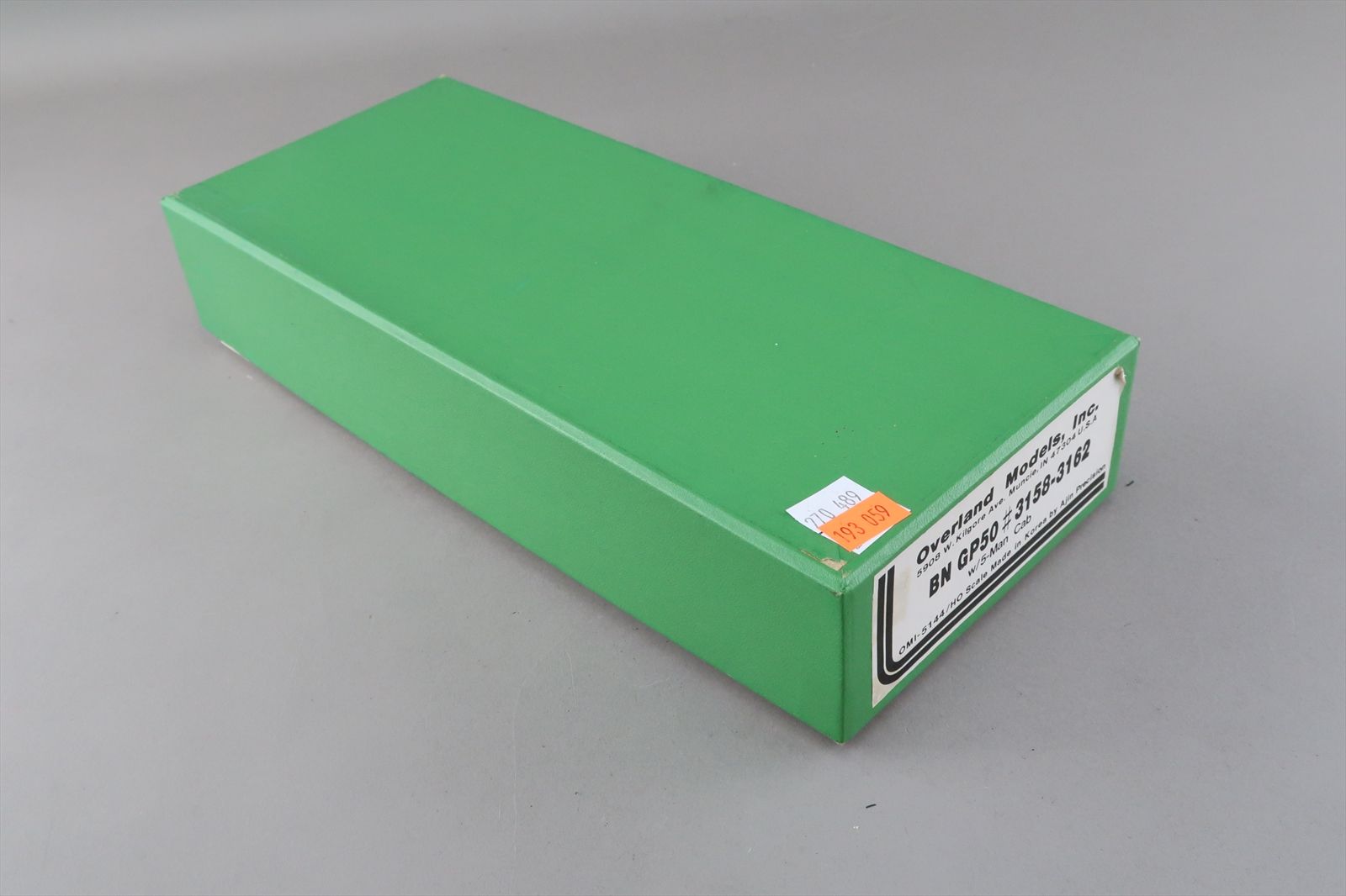 HO Brass Model - OMI 5144 BN Burlington Northern GP50 5 Man Cab #3159 - Custom - 1989 Run - Ajin