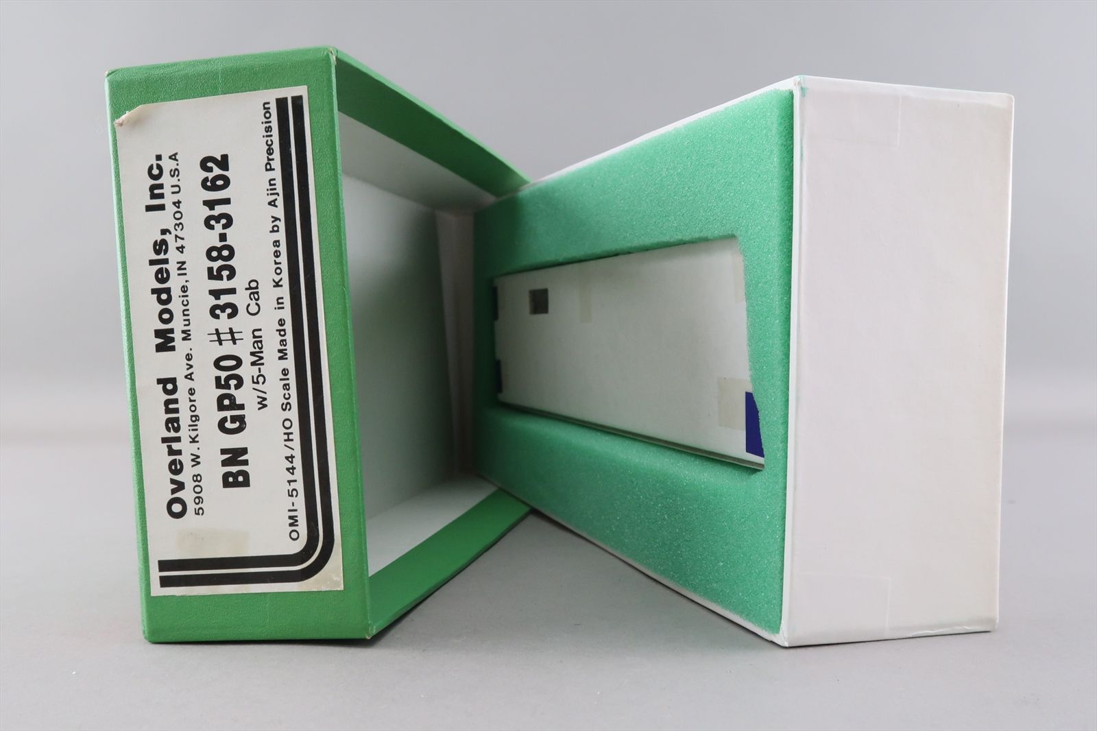 HO Brass Model - OMI 5144 BN Burlington Northern GP50 5 Man Cab #3159 ...