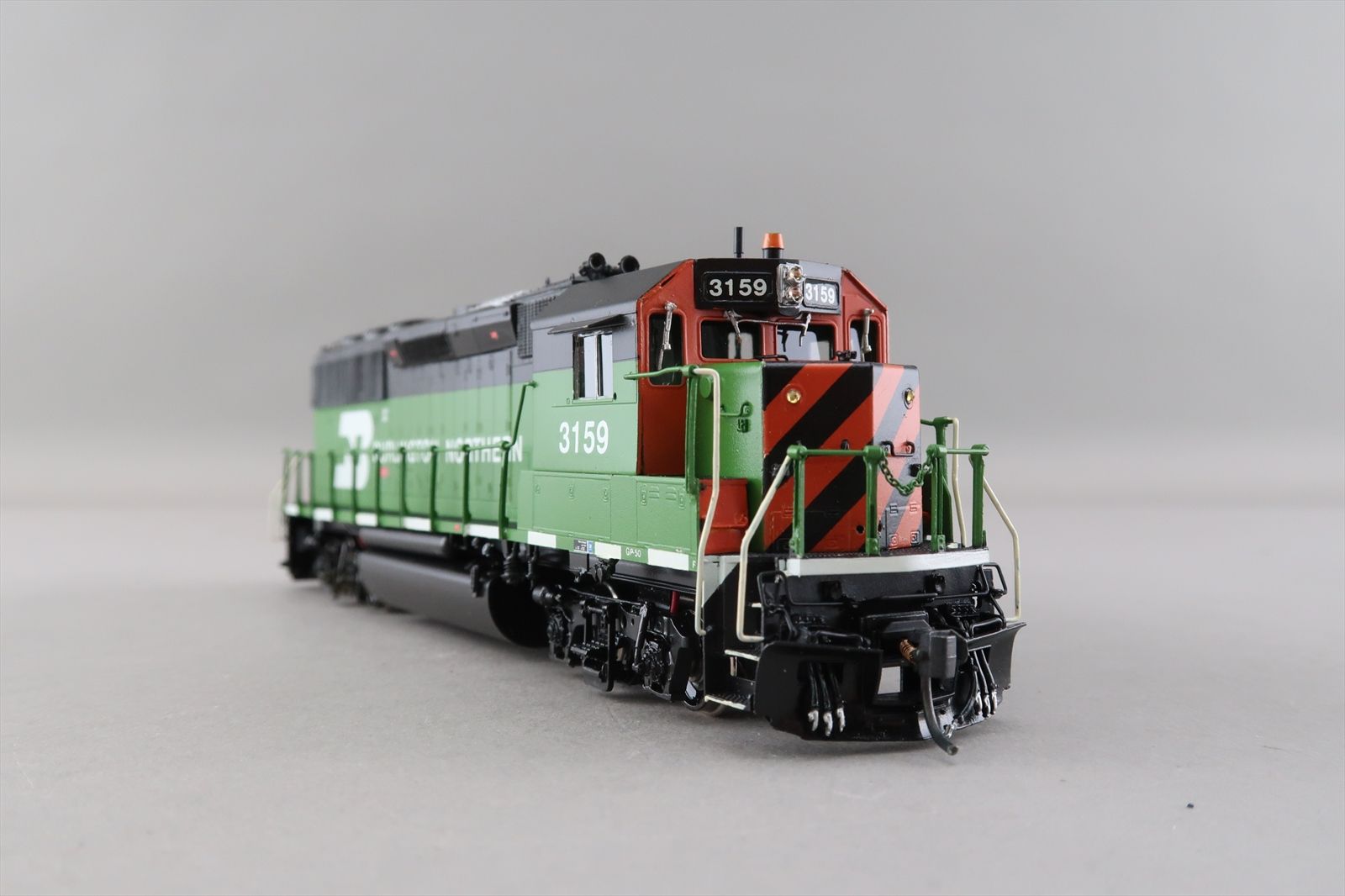 HO Brass Model - OMI 5144 BN Burlington Northern GP50 5 Man Cab #3159 - Custom - 1989 Run - Ajin