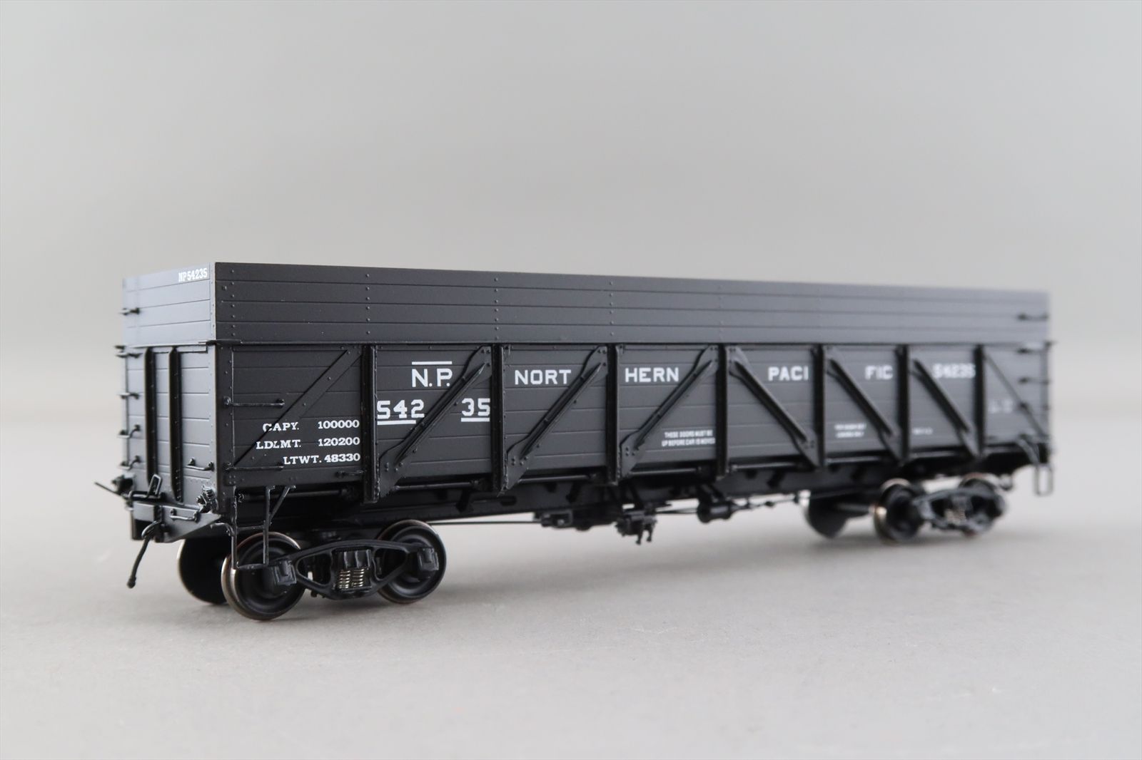 HO Brass Model - W&R Version 4 NP Northern Pacific Sugar Beet Car Black ...