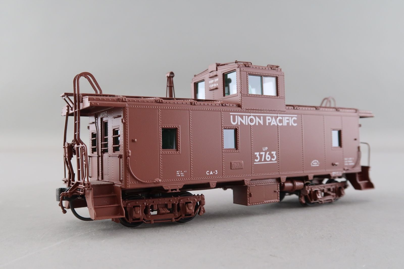 HO Brass Model - OMI 3970.1 UP Union Pacific CA-3 Caboose #3763 - F/P ...