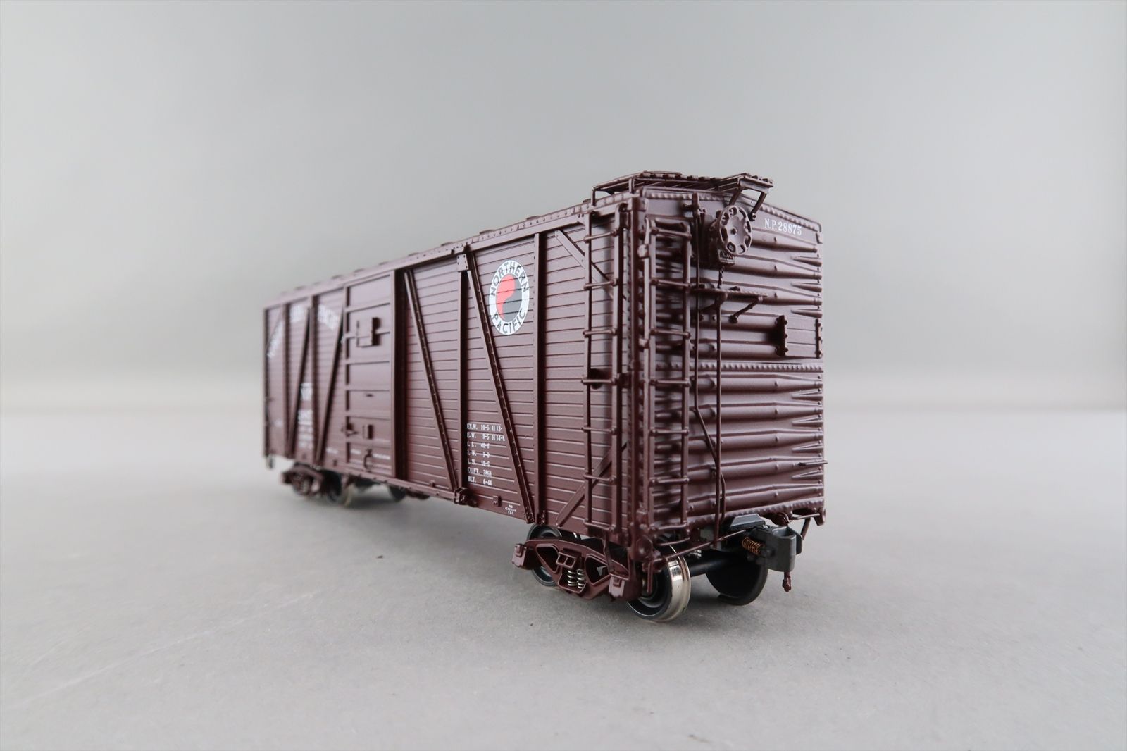 HO Brass Model - CIL 2480.1 NP Northern Pacific War Emergency Boxcar ...