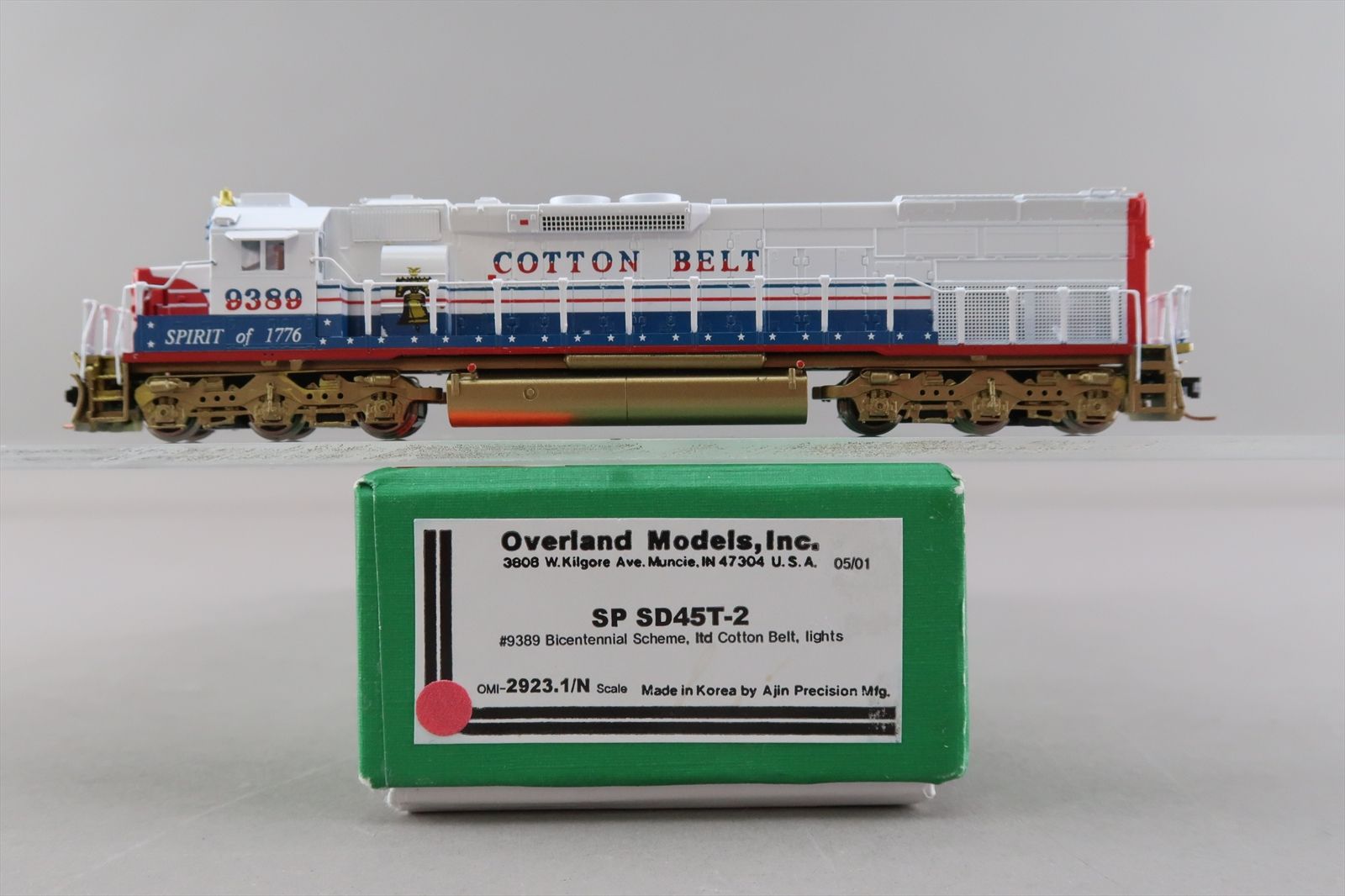 N Brass Model - OMI 2923.1 SP Southern Pacific SSW St Louis Southwestern Cotton Belt ...