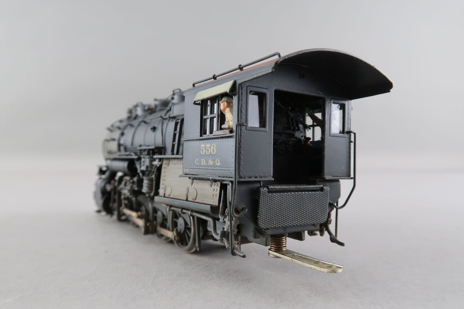 HO Brass Model - OMI 1470 CB&Q Burlington F-2 0-8-0 #556 - Pro Paint ...
