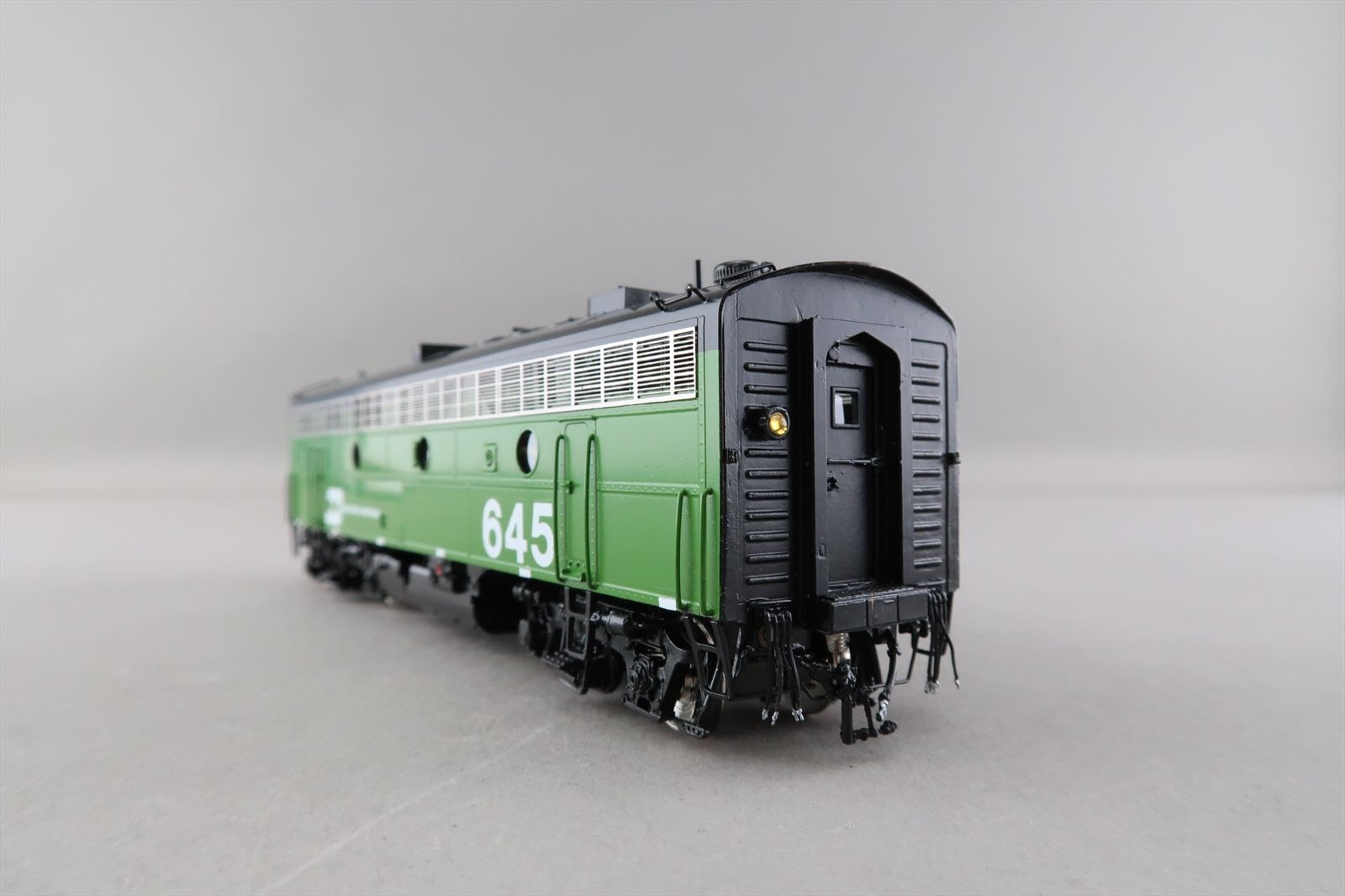 HO Brass Model - OMI 6452 GN as BN Burlington Northern F7 F7B w/ Steam Generator #645 - Custom ...